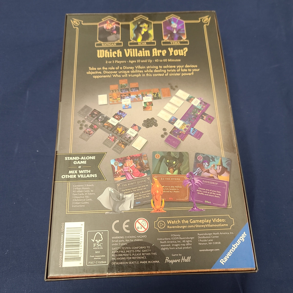 Disney Villainous Evil Comes Prepared Game – AAN Collect LLC