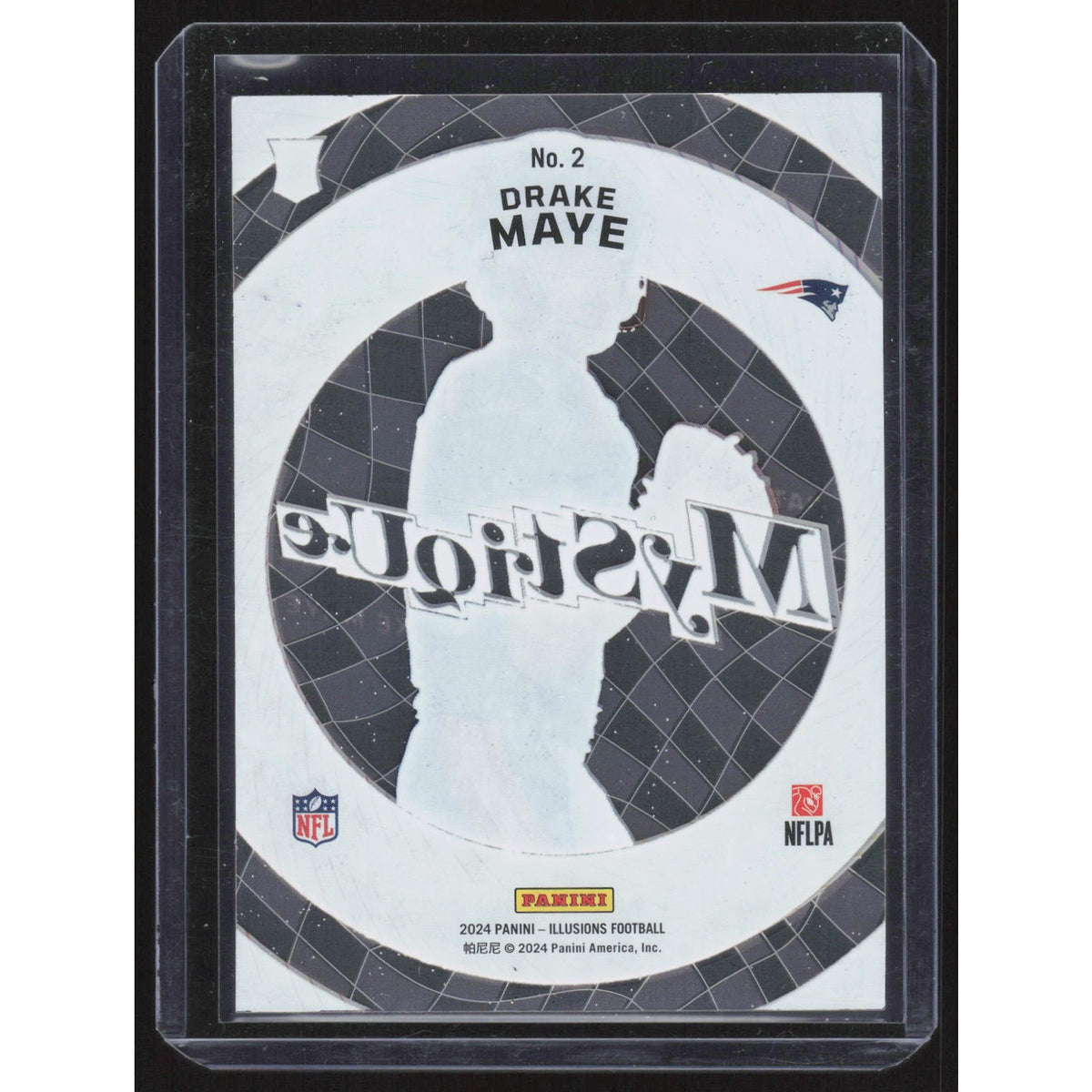 2024 Panini Illusions #2 Drake Maye Mystique – AAN Collect LLC