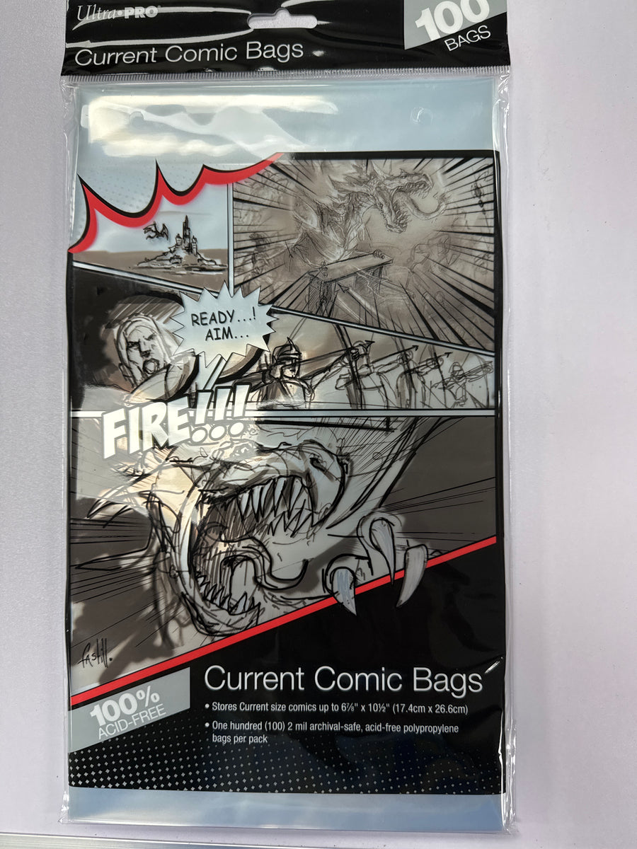 100 Ultra Pro Current Comic Bags – AAN Collect LLC
