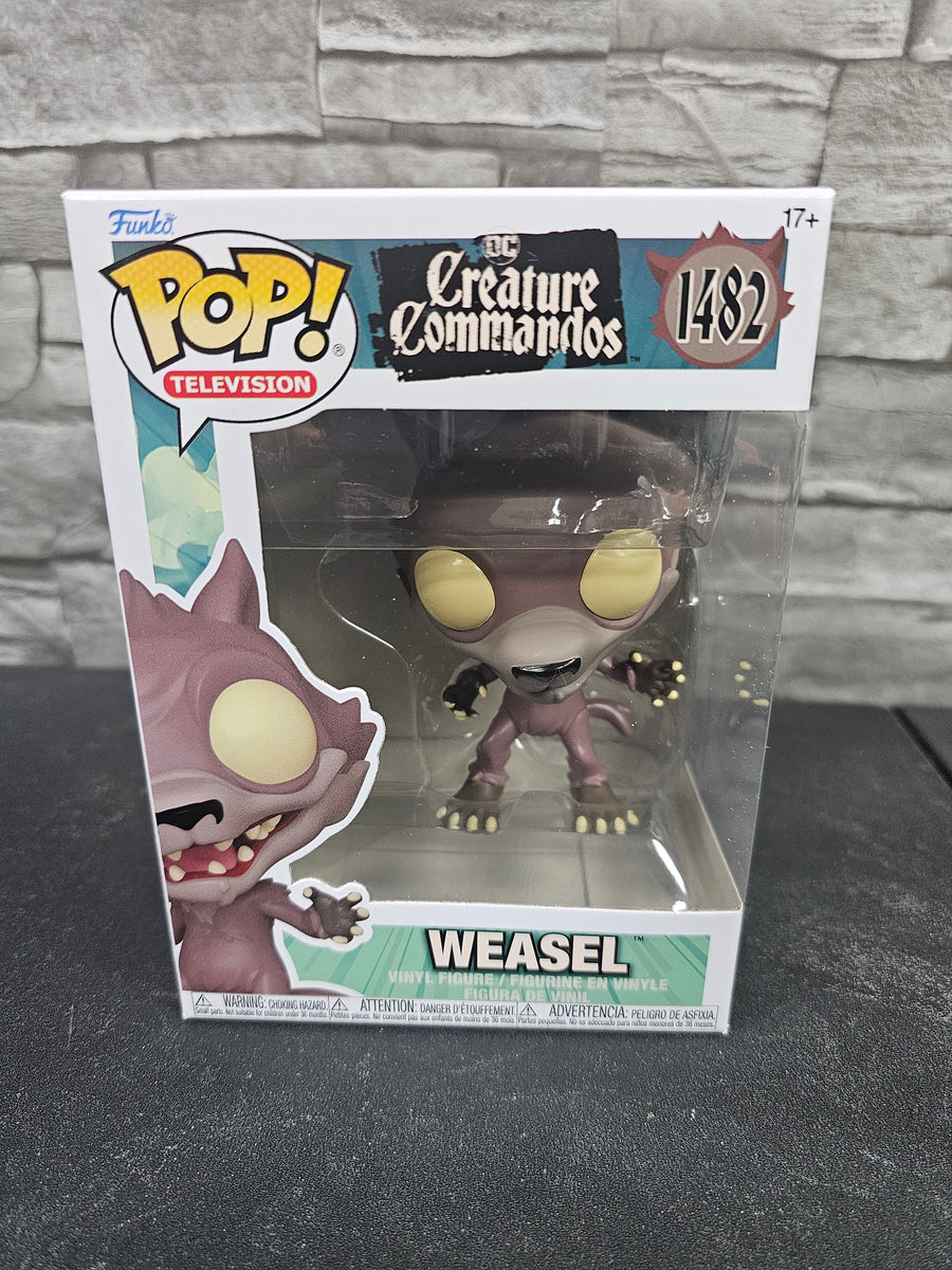 DC Creatures Commandos #1482 Weasel Funko pop – AAN Collect LLC