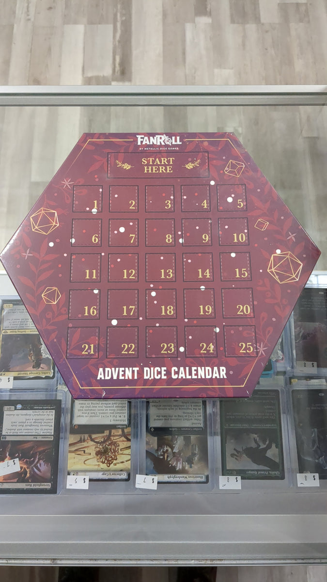 Fanroll Advent Dice Calender – AAN Collect LLC