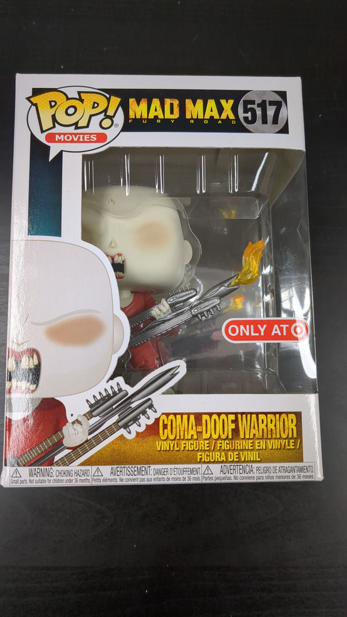 Funko Pop Movies Mad Max Fury Road Coma Doof Warrior 517 Target Exclus ...