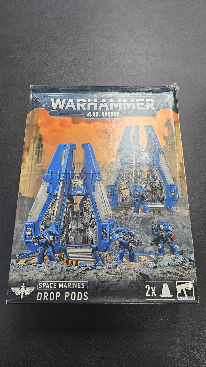 Warhammer 40k Space Marines Drop Pods – AAN Collect LLC