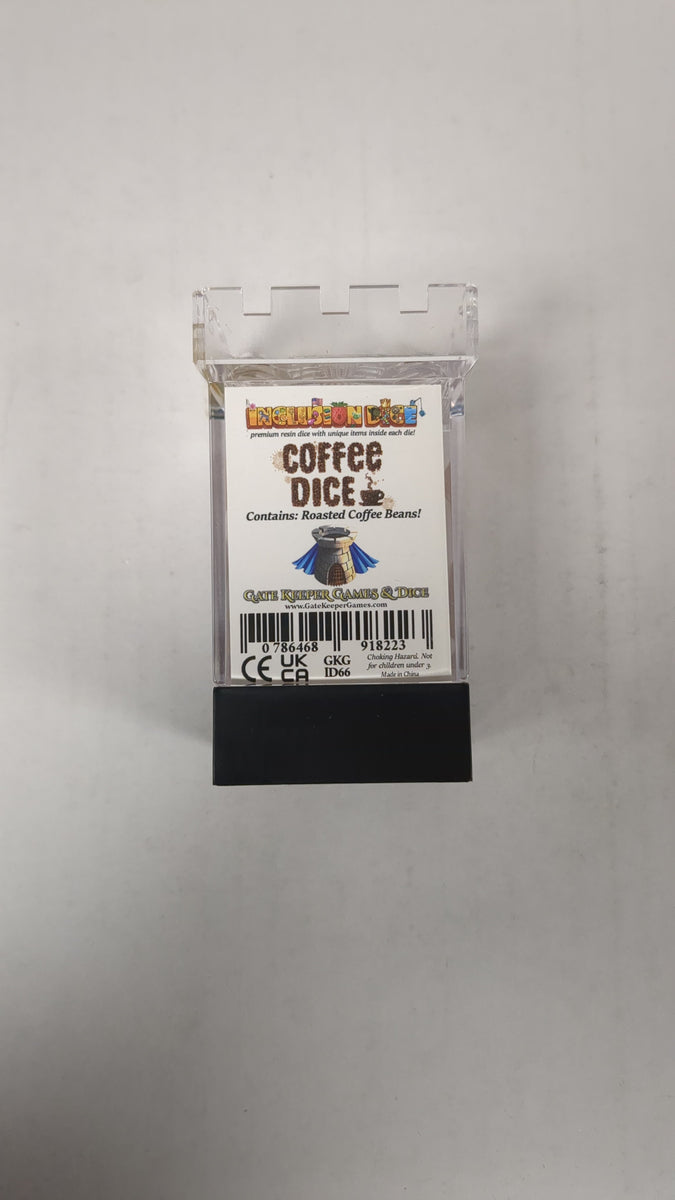 Inclusion Dice Coffee Dice Real Roasted beans inside – AAN Collect LLC