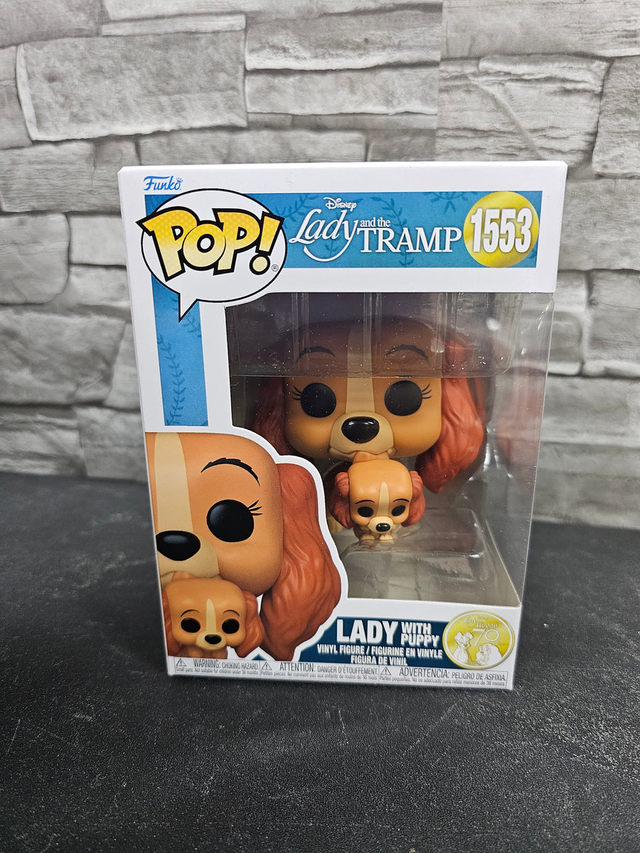 Disney Lady and the Tramp 70 years #1553 Lady with puppy Funko pop ...