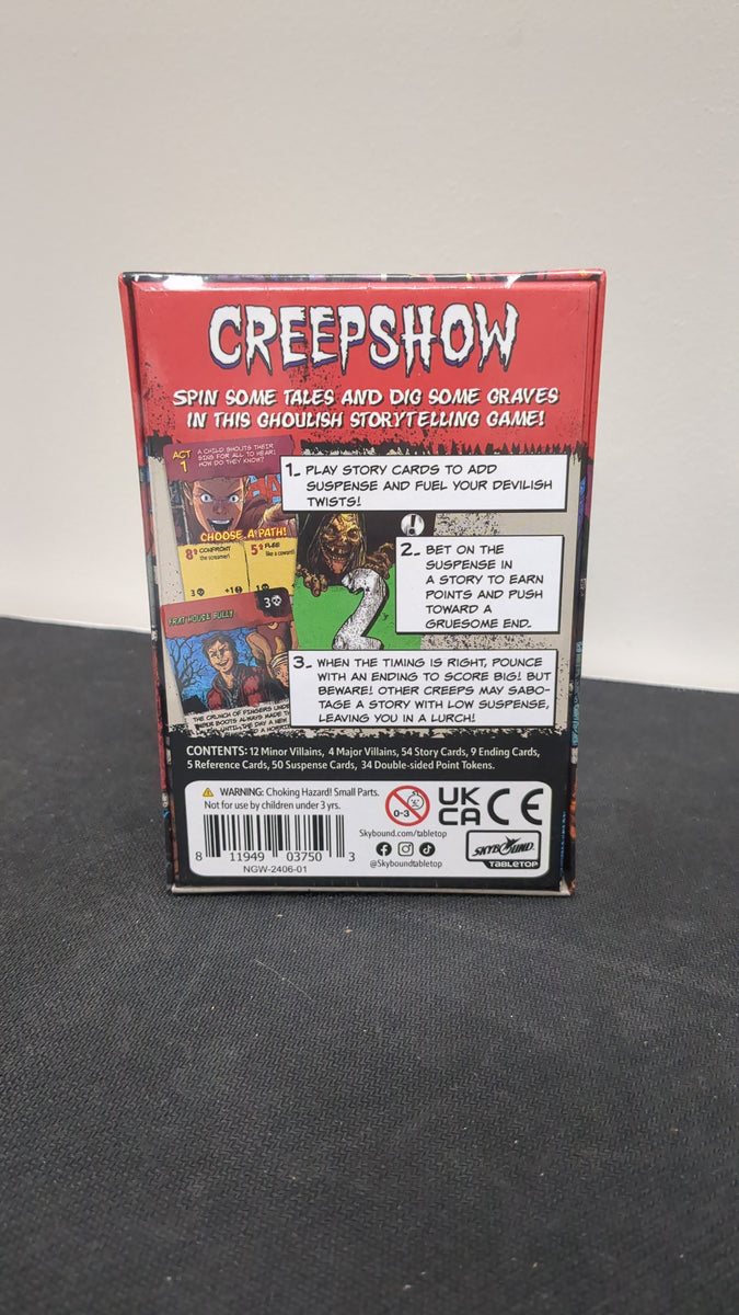 Creepshow The Suspense-Building Game – AAN Collect LLC