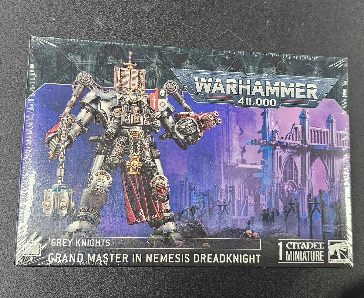Warhammer 40k Grey knights Grand Master in Nemisis Dreadknight – AAN ...