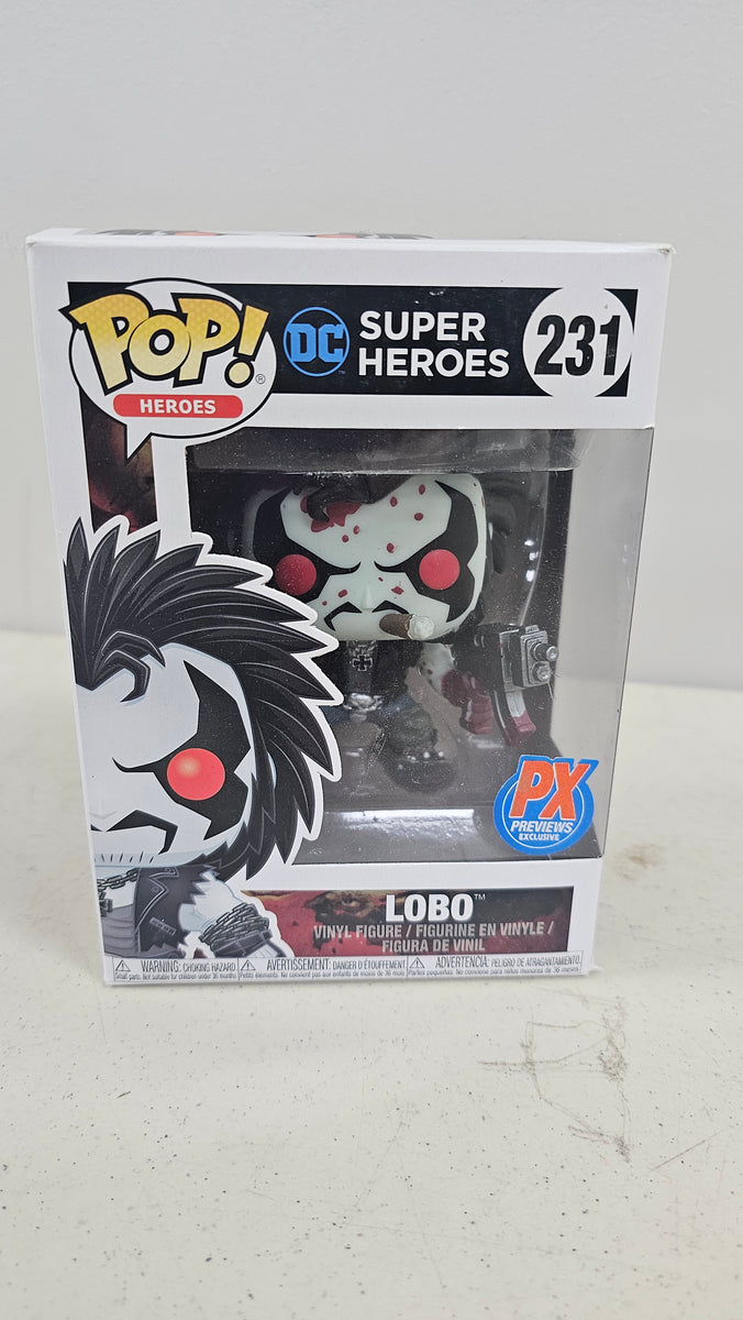 DC super heroes #231 Lobo previews exclusive Funko pop – AAN Collect LLC