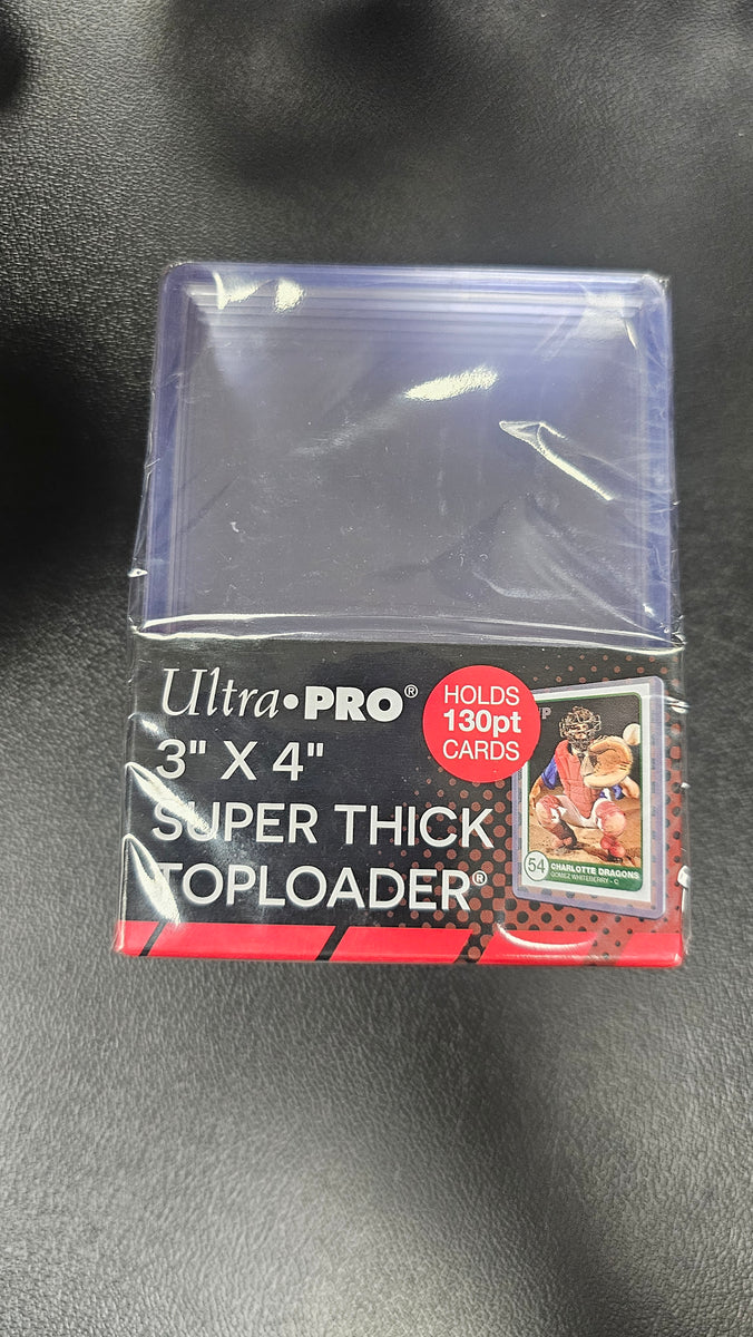 Ultra Pro 3x4 super thick toploader 130 pts – AAN Collect LLC
