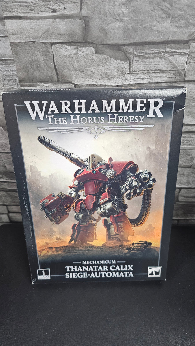 Warhammer The Horus Hersey Mechanicum Thanatar Calix Siege-Automata ...