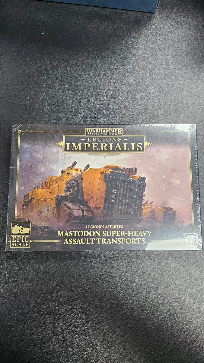 Warhammer The Horus Hersey Legion Imperialis Mastodon Super-Heavy Assu ...