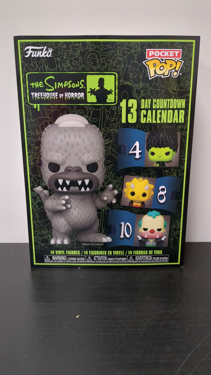Funko Pocket Pop! The Simpsons Treehouse of Horror 13 day Countdown Ca ...