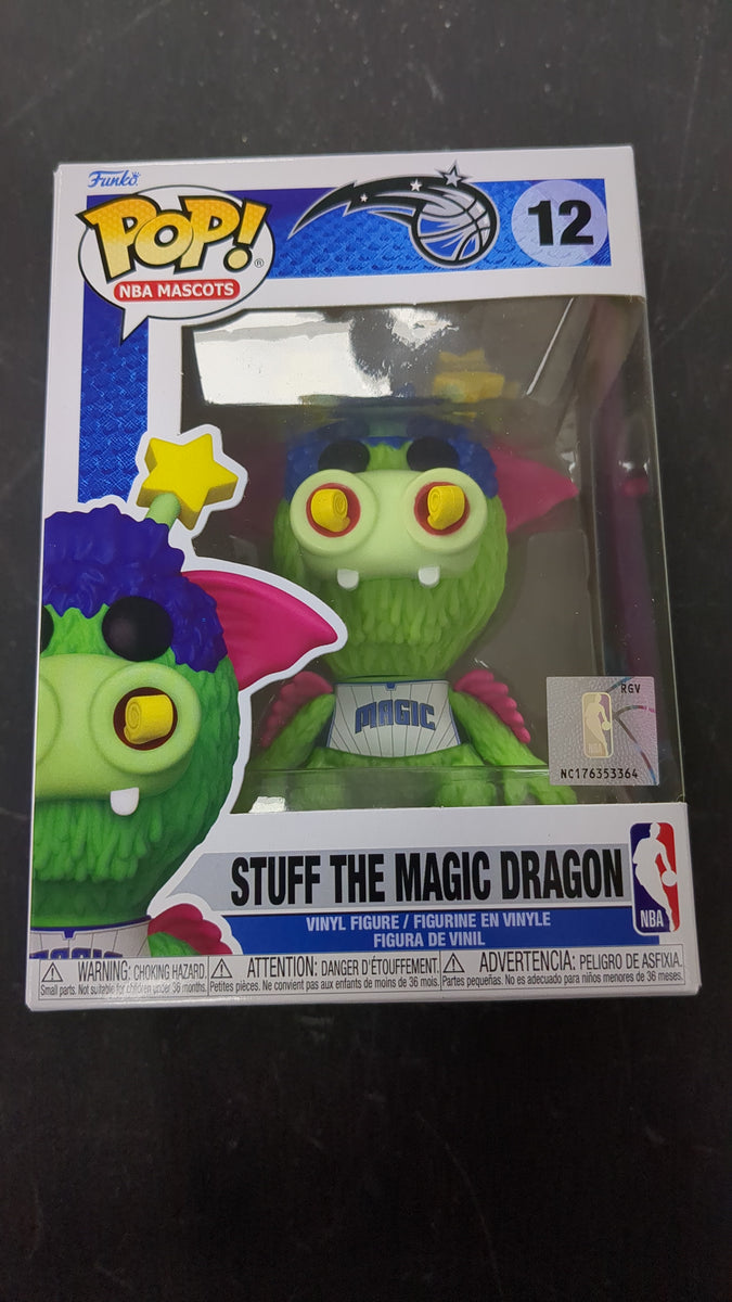 NBA Mascot Stuff The Magic Dragon #12 Funko Pop – AAN Collect LLC